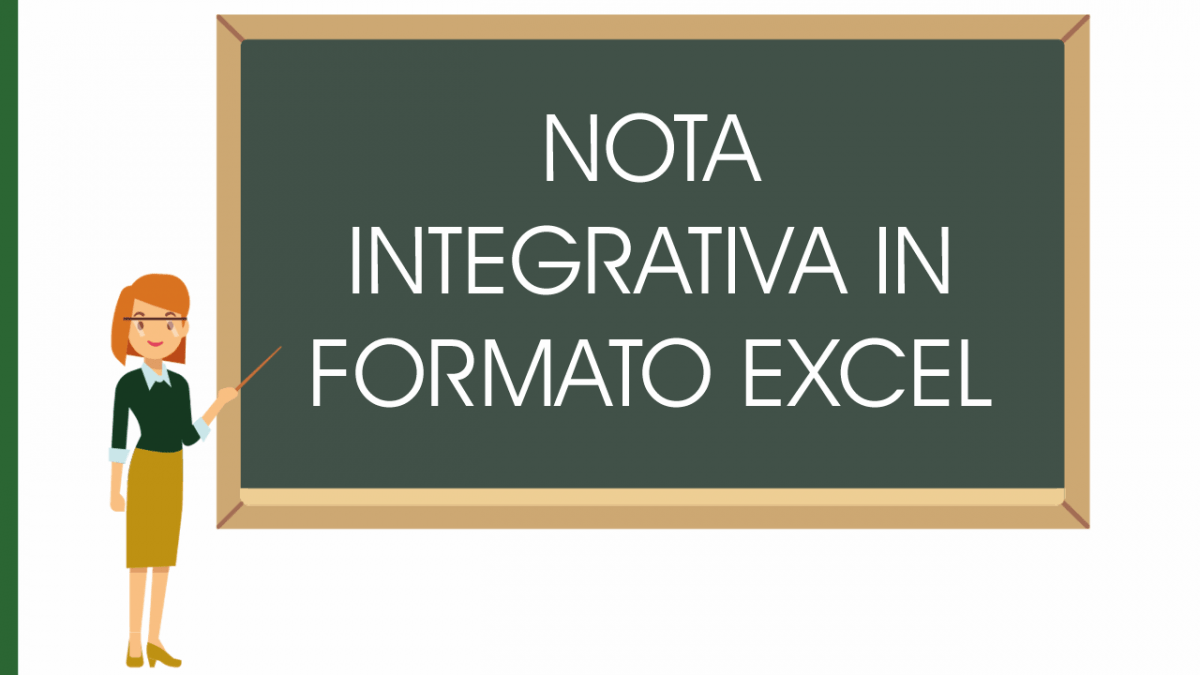 Nota integrativa in formato Excel – Info Team Apogeo